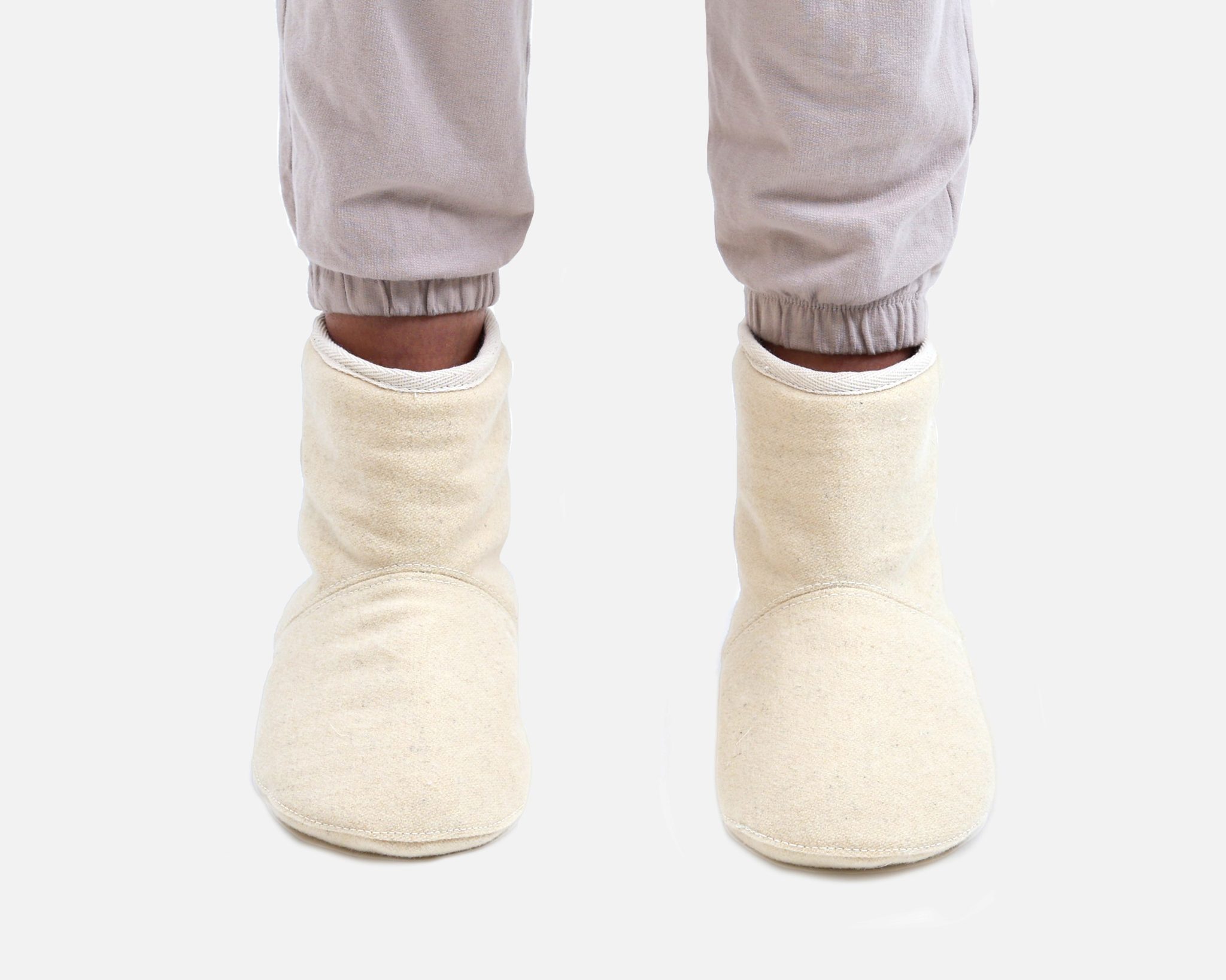 All-wool Camping Slippers / Booties | NomadHeat