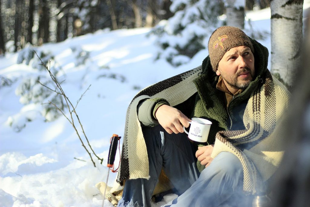 Heavy Wool Blanket | NomadHeat